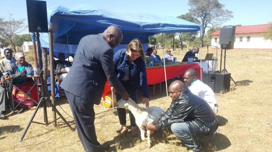 Australian Ambassador officially opens rehabilitated Dombwe Piped Water ...